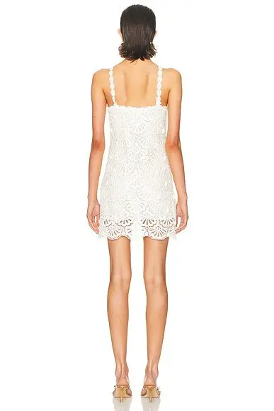 LoveShackFancy Lamont Crochet Dress