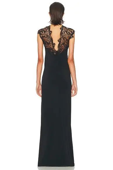 FERRAGAMO Gown With Lace