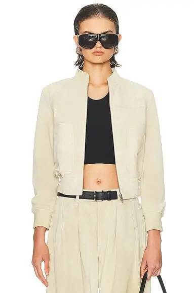 R13 Shrunken Leather Jacket
