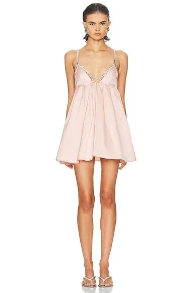 Retrofete Aniyah Dress With Rhinestone Trim