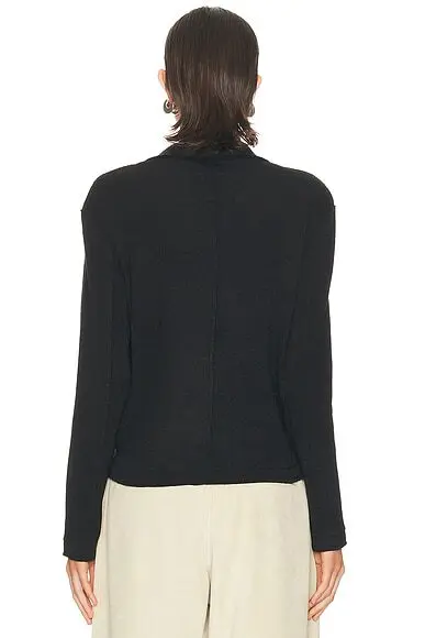 R13 Twisted Lapel Top
