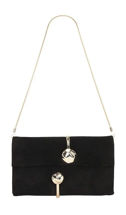Simkhai Amaya Suede Clutch