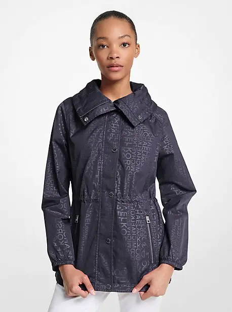 Michael Kors Logo Anorak - Blue