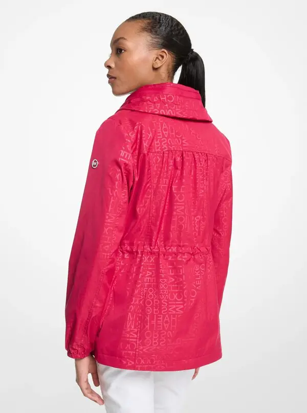 Michael Kors Logo Anorak - Red
