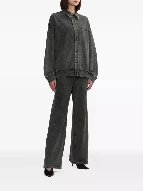 A BATHING APE Logo-embroidered Button-down Shirt