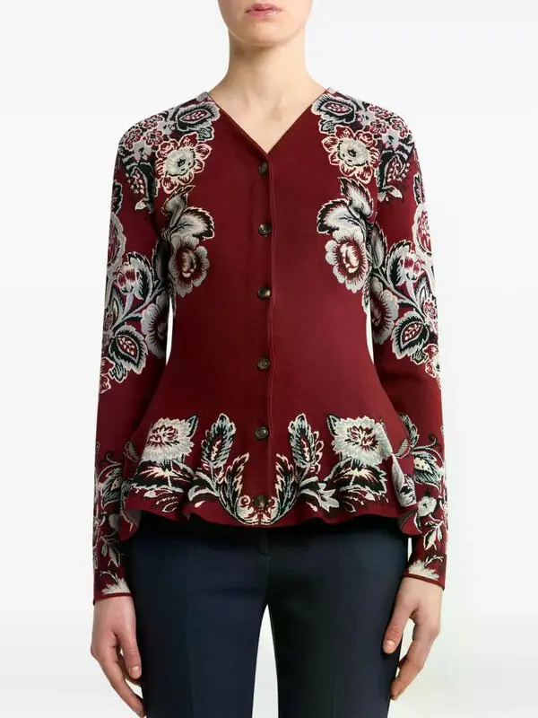 Etro Floral Cardigan