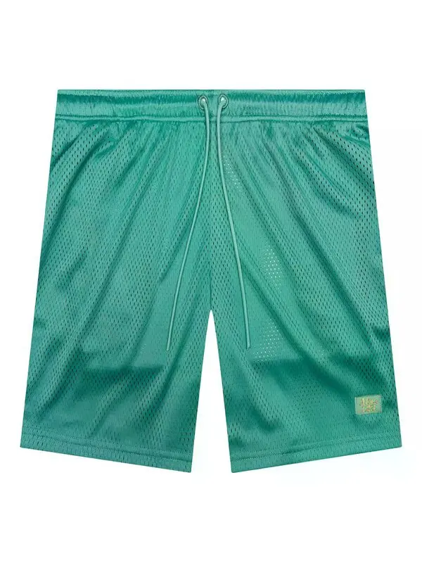 ADVISORY BOARD CRYSTALS Mesh Drawstring Shorts - Green