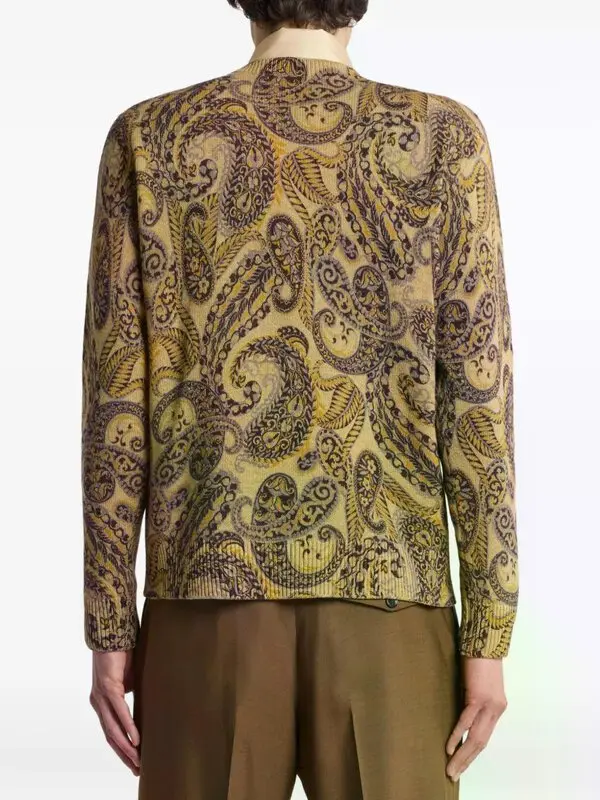 Etro Paisley-print Wool Sweater