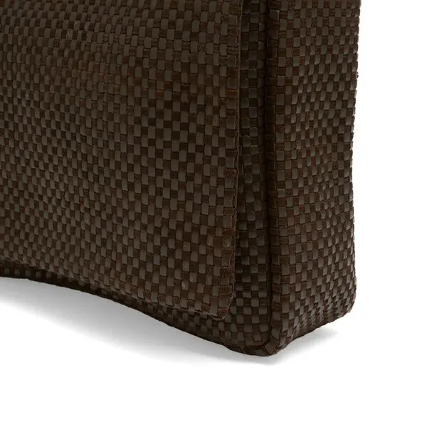ST. AGNI Lattice Everyday Satchel - Coffee