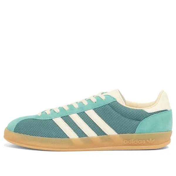 Adidas Gazelle Indoor Pro Sneakers - Preloved Teal/Off White/Warm Sandstone  | Editorialist
