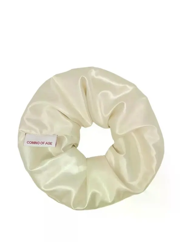 COA NYC Satin Scrunchie - Neutrals
