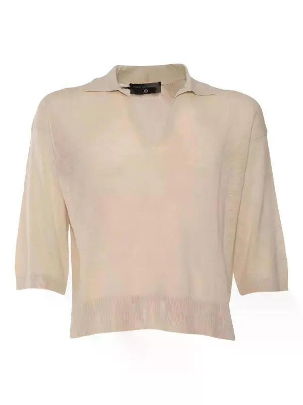 FILIPPO DE LAURENTIIS Three-quarter-sleeve Top