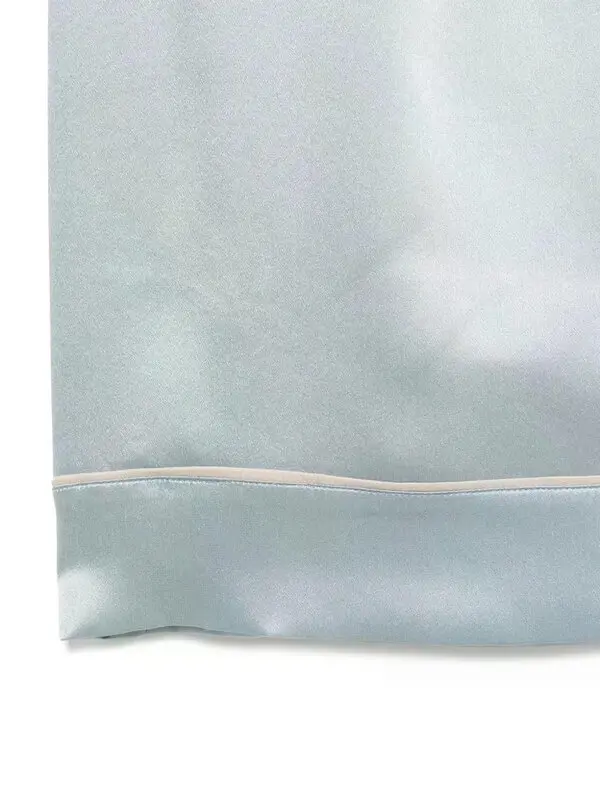 Carine Gilson Satin Silk Pajama Trousers