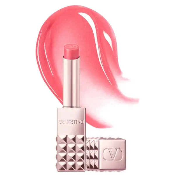 Valentino Garavani Spike Hydrating Disco Lip Balm - 120r - Rose In The Woods