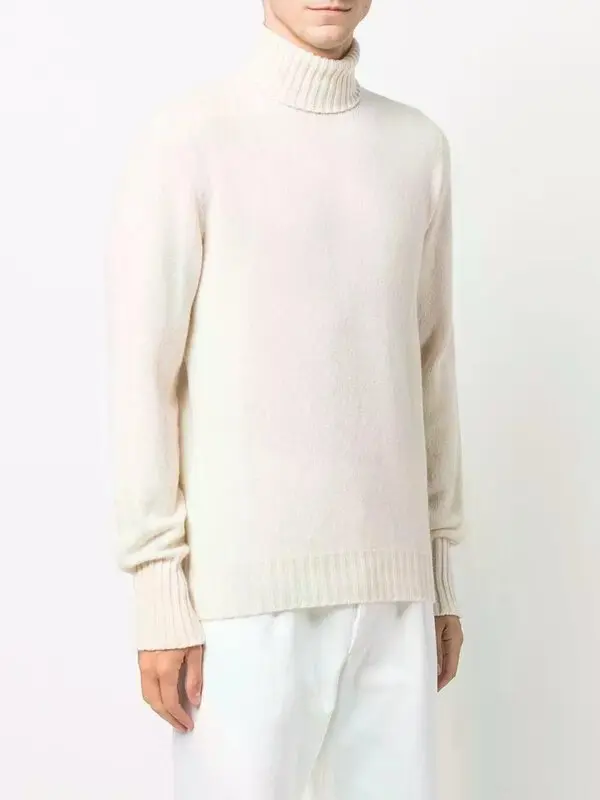 DRUMOHR Ribbed Knit Turtleneck Jumper