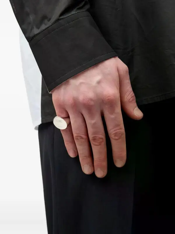 MAISON MARGIELA Oval Signet Ring