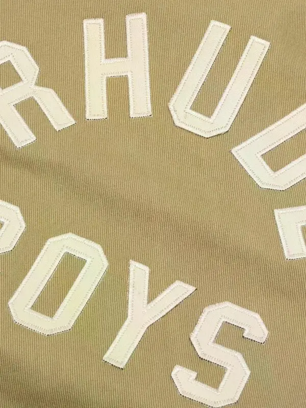 Rhude Logo-appliqué Bomber Jacket - Green