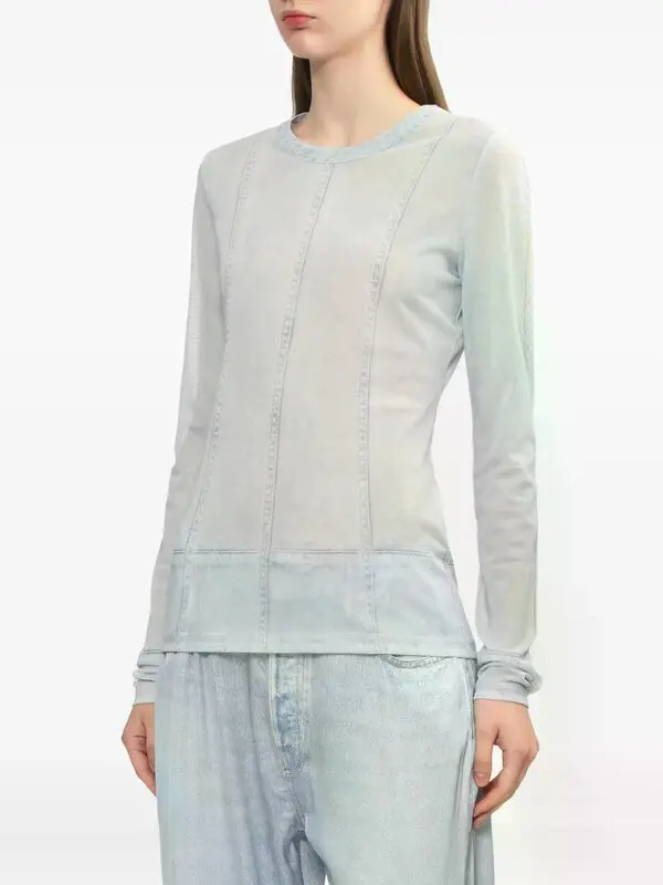 Rag & Bone Seamed-detail Long-sleeve Top