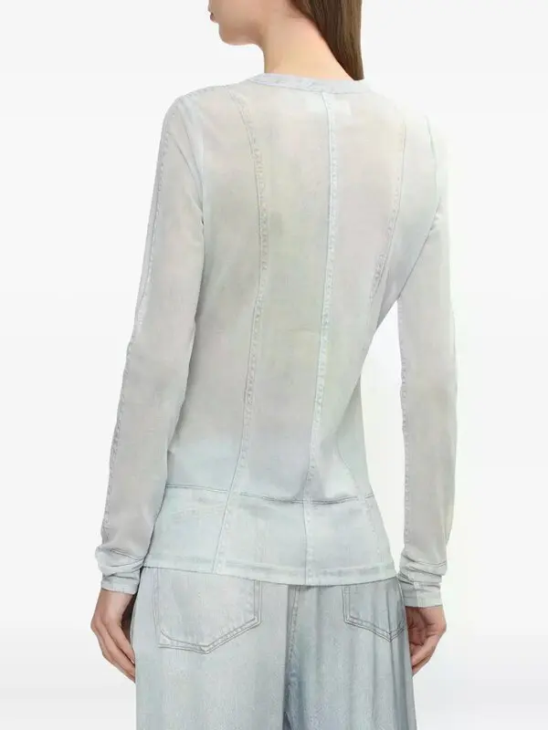 Rag & Bone Seamed-detail Long-sleeve Top