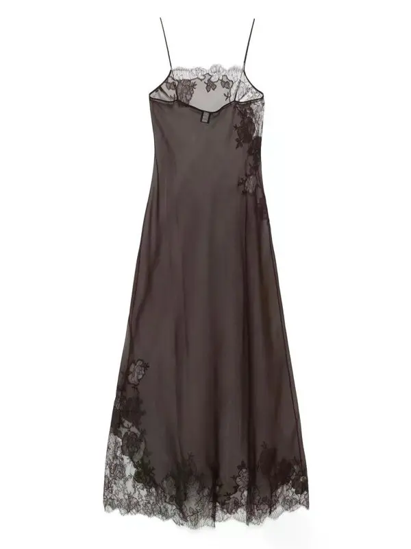 Carine Gilson Silk Dressing Gown