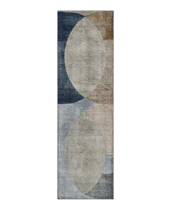 DALYN RUG COMPANY Dalyn Neo No13 Runner Area Rug, 2'3 X 7'6 - Sky