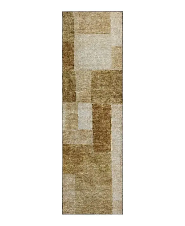 DALYN RUG COMPANY Dalyn Neo No15 Runner Area Rug, 2'3 X 7'6 - Terracotta