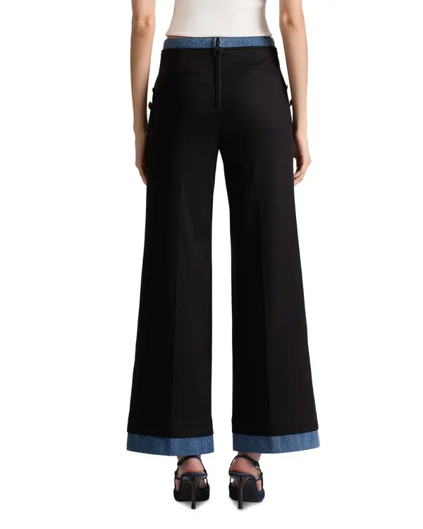 Alice + Olivia Narin Button Front Pants