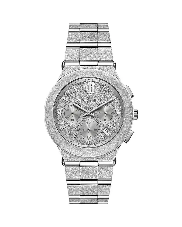 Michael Kors Billie Chronograph, 40mm - Silver/silver