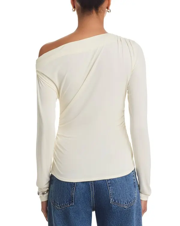 WAYF Savannah Knit Top - Cream