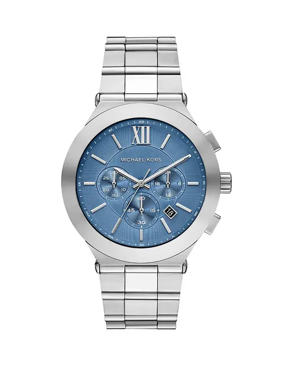 Michael Kors Billie Chronograph, 44mm - Blue/silver