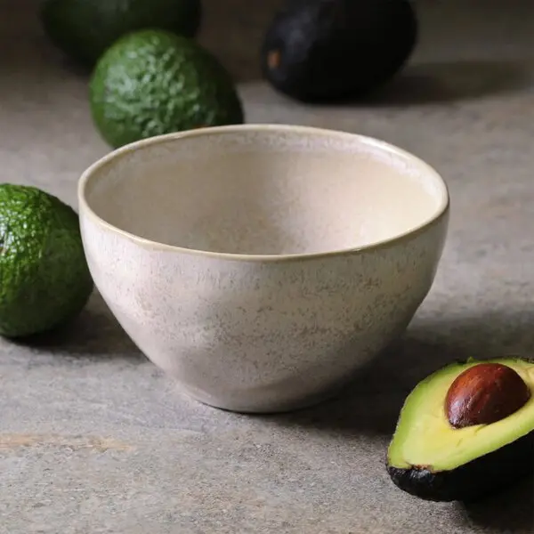 PORTO BRASIL Soup Bowls, Set Of 4 - Latte