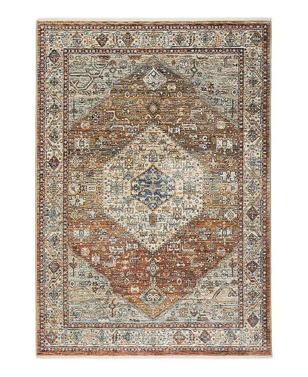 DALYN RUG COMPANY Dalyn Bergama Be1 Area Rug, 9' X 13'2 - Paprika