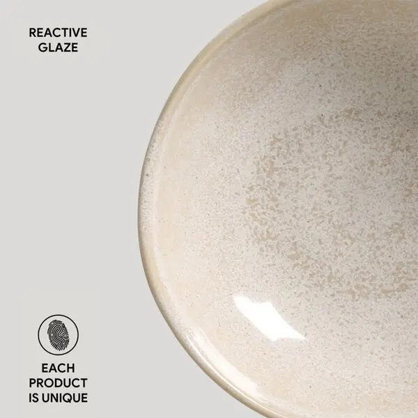 PORTO BRASIL Cereal Bowls, Set Of 4 - Beige
