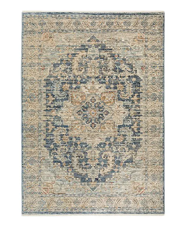 DALYN RUG COMPANY Dalyn Bergama Be3 Area Rug, 3' X 5 - Navy