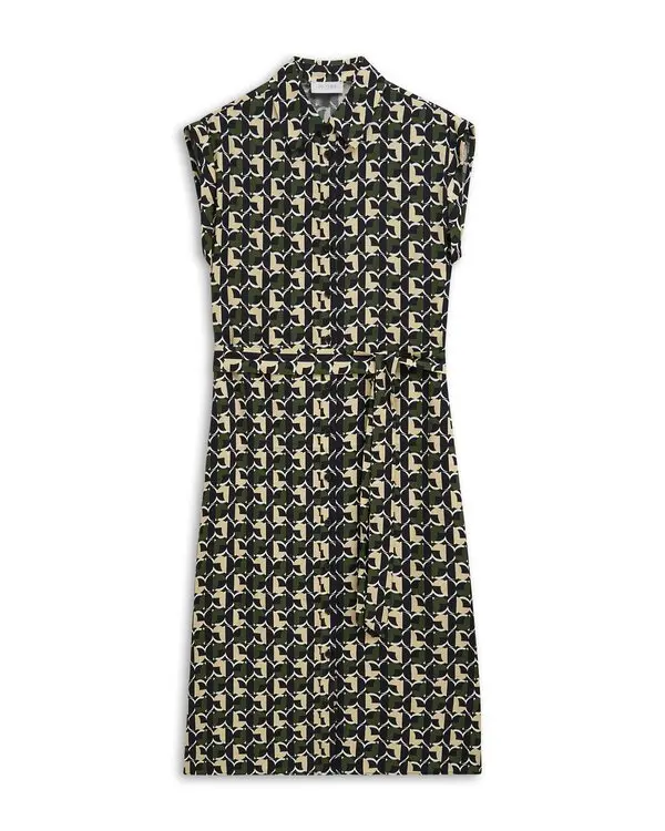 HOBBS LONDON Petite Kalinda Midi Shirt Dress