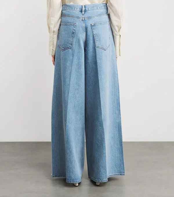 FRAME The Drape Wide-leg Jeans