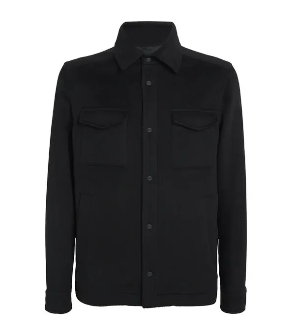 Herno Cashmere Shirt Jacket