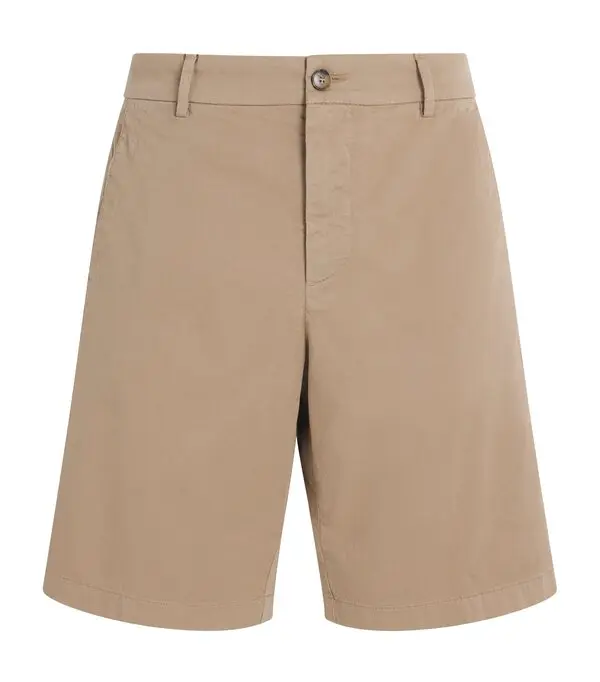 Canali Cotton Bermuda Shorts