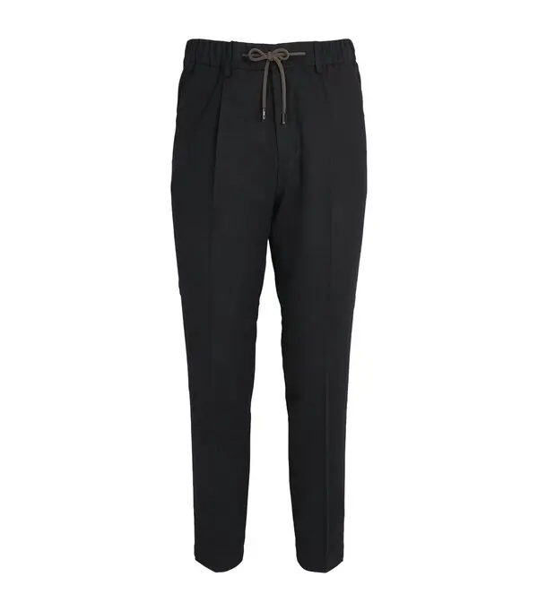 Herno Silk-cashmere Cargo Trousers