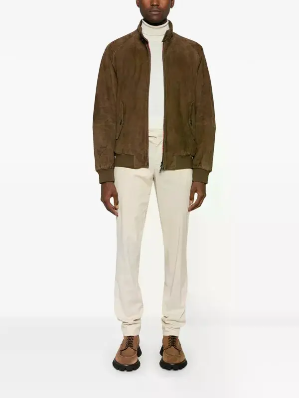 BARACUTA G9 Harrington Suede Jacket