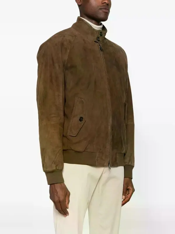 BARACUTA G9 Harrington Suede Jacket