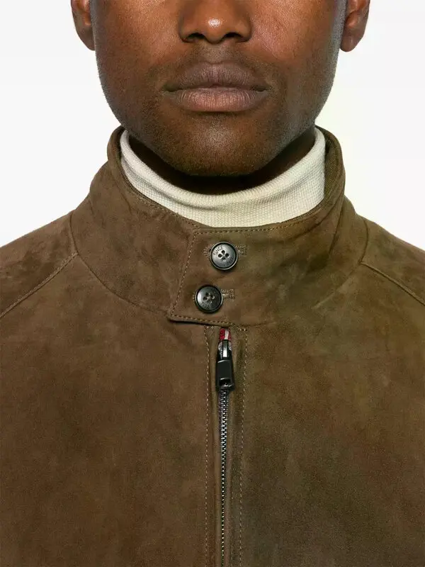 BARACUTA G9 Harrington Suede Jacket