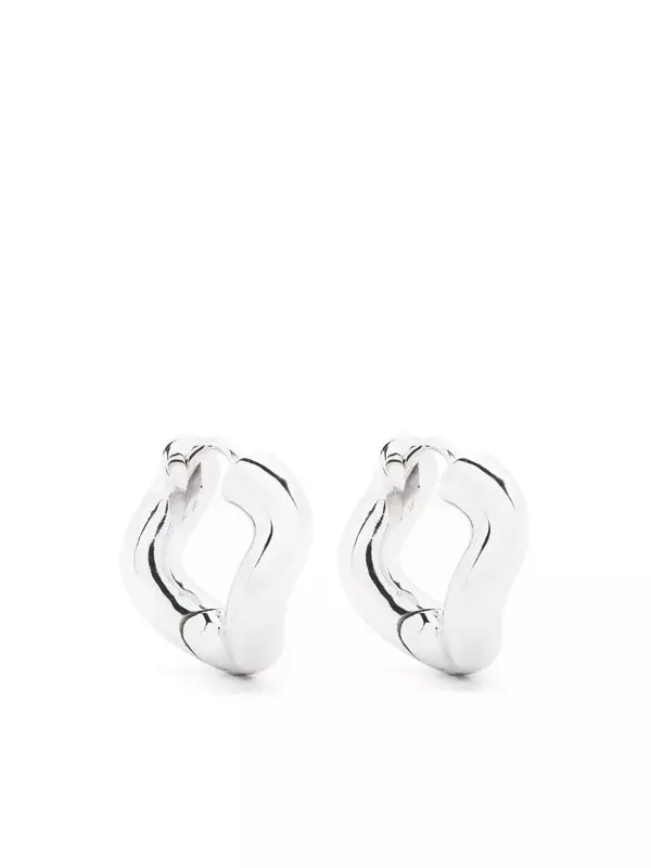Charlotte Chesnais Petit Wave Hoop Earrings