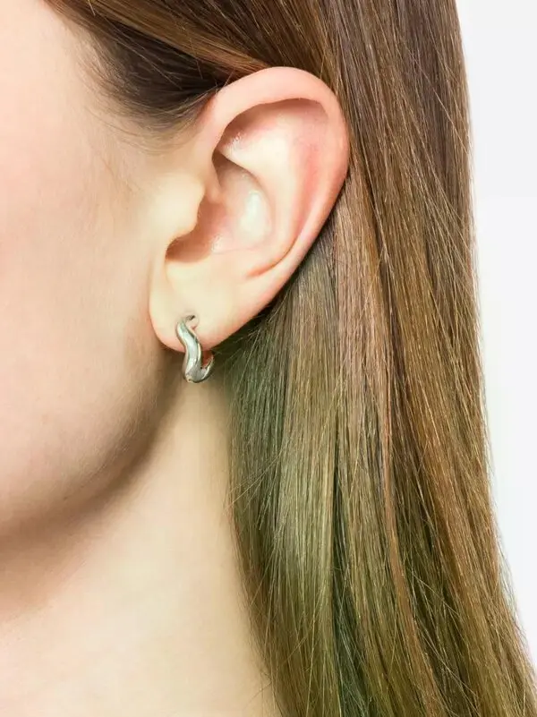 Charlotte Chesnais Petit Wave Hoop Earrings