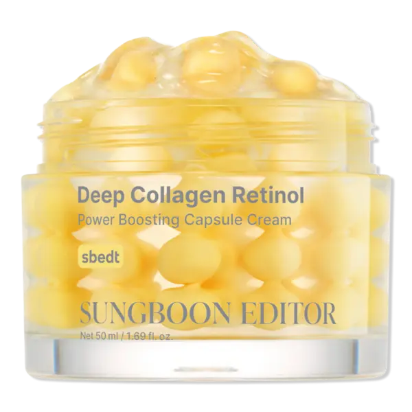 SUNGBOON EDITOR Deep Collagen Retinol Power Boosting Spicule Capsule Cream - One-color