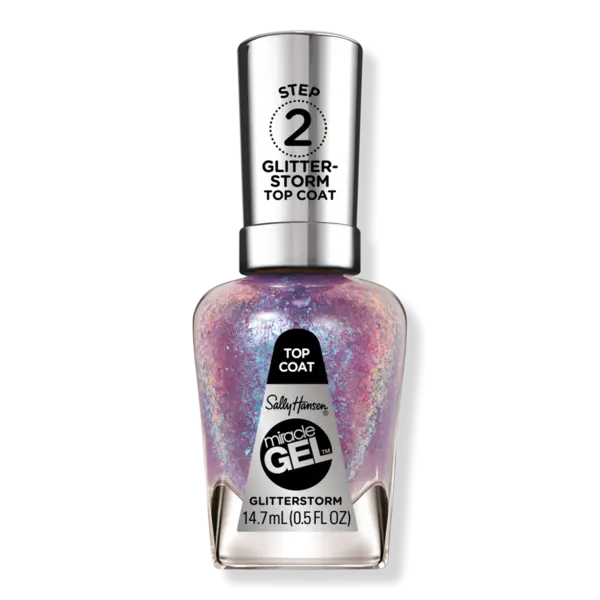 SALLY HANSEN Miracle Gel Special Effects Top Coats - Glitterstorm
