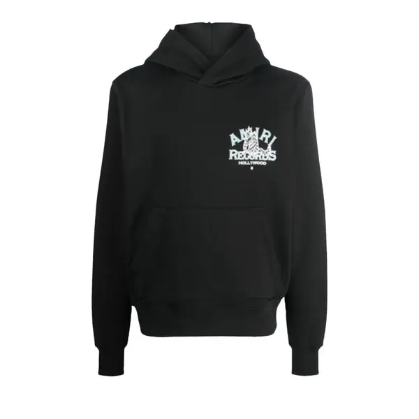 Amiri Records Wolf Hoodie - Black