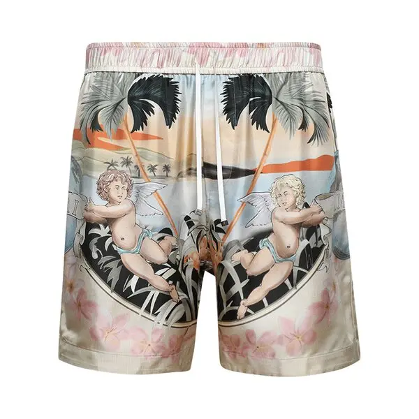 Amiri Cherub Silk Short