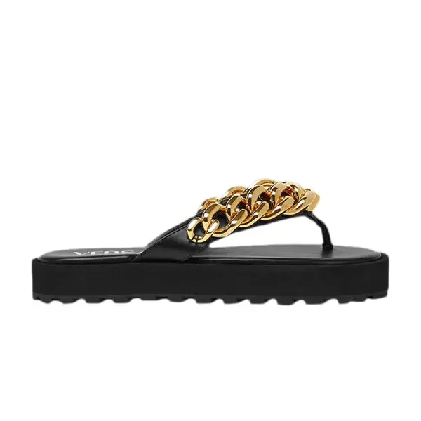 Versace Chain Embellished Sandals