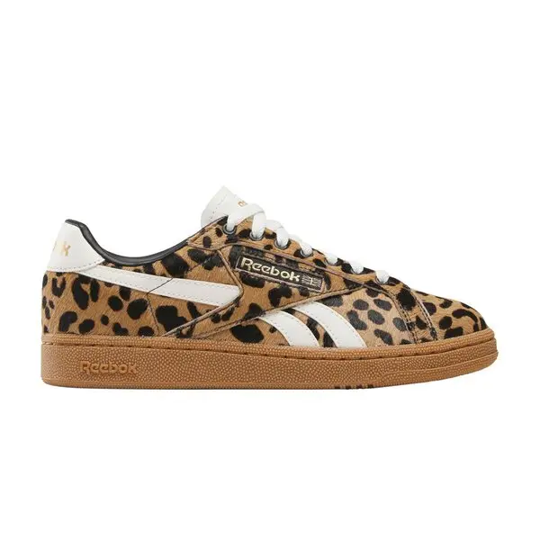 REEBOK Club C Grounds Uk 'cheetah' Sneakers - Brown